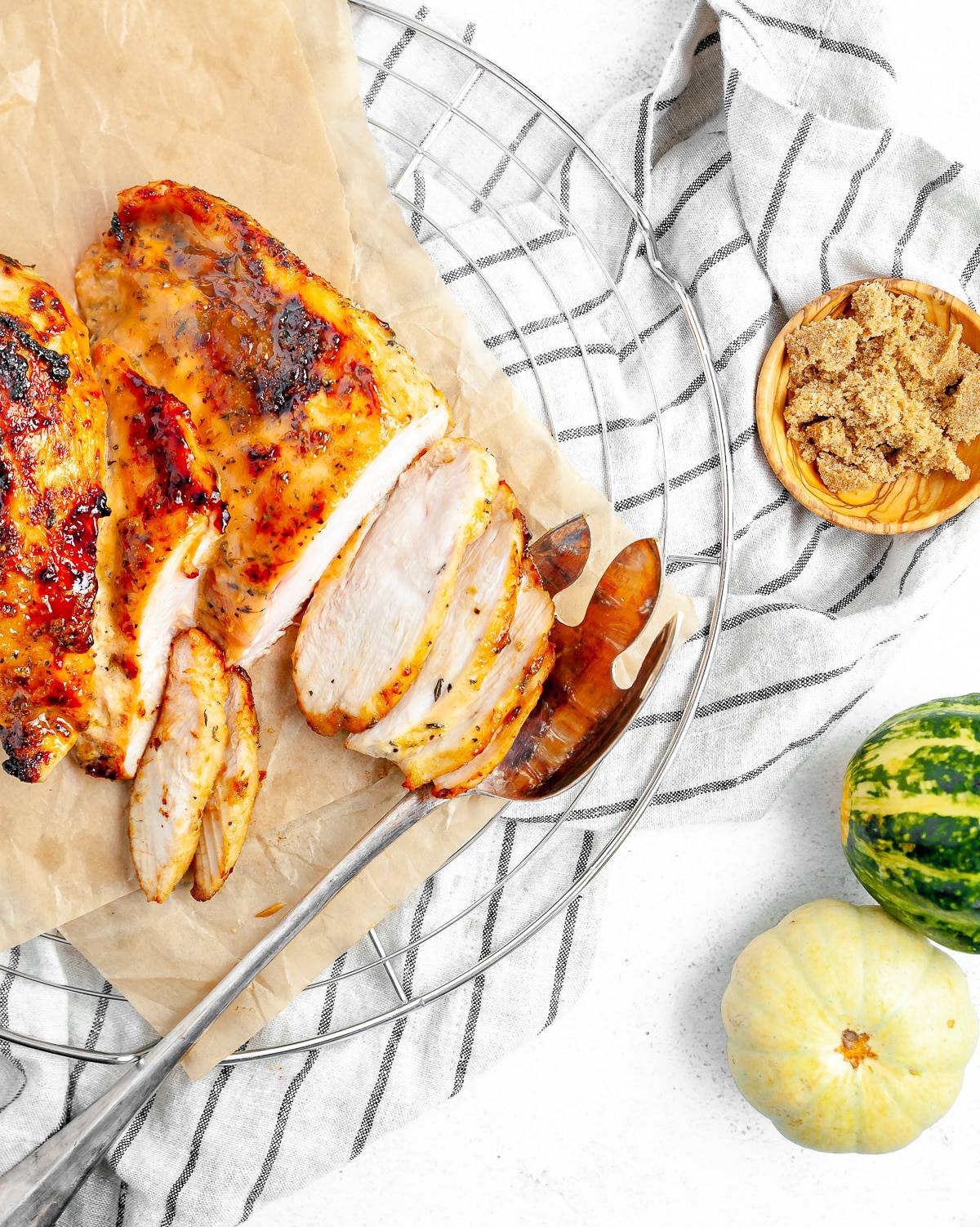 Air Fryer Mustard Glazed Turkey Breast {Boneless} – The Sassy Foodie
