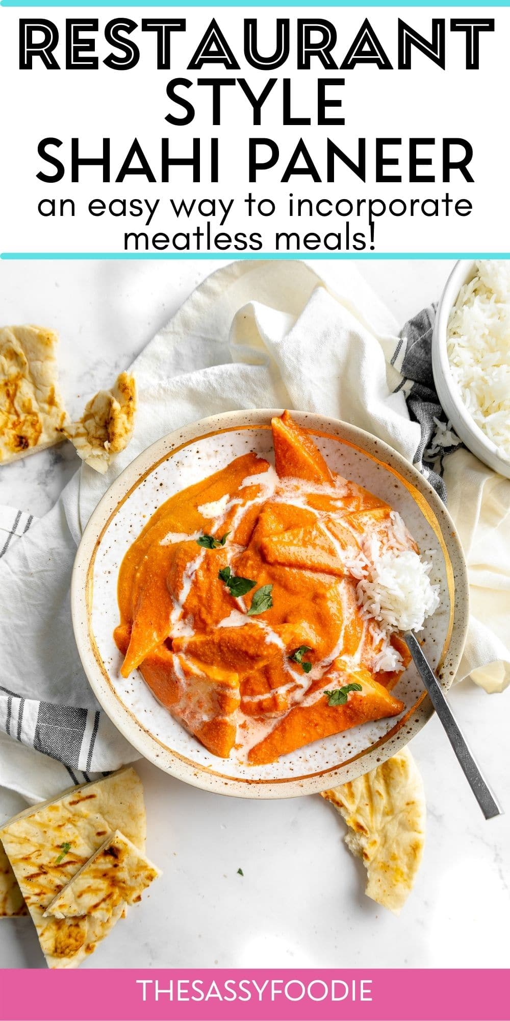 Punjabi Shahi Paneer (Restaurant Style) – The Sassy Foodie