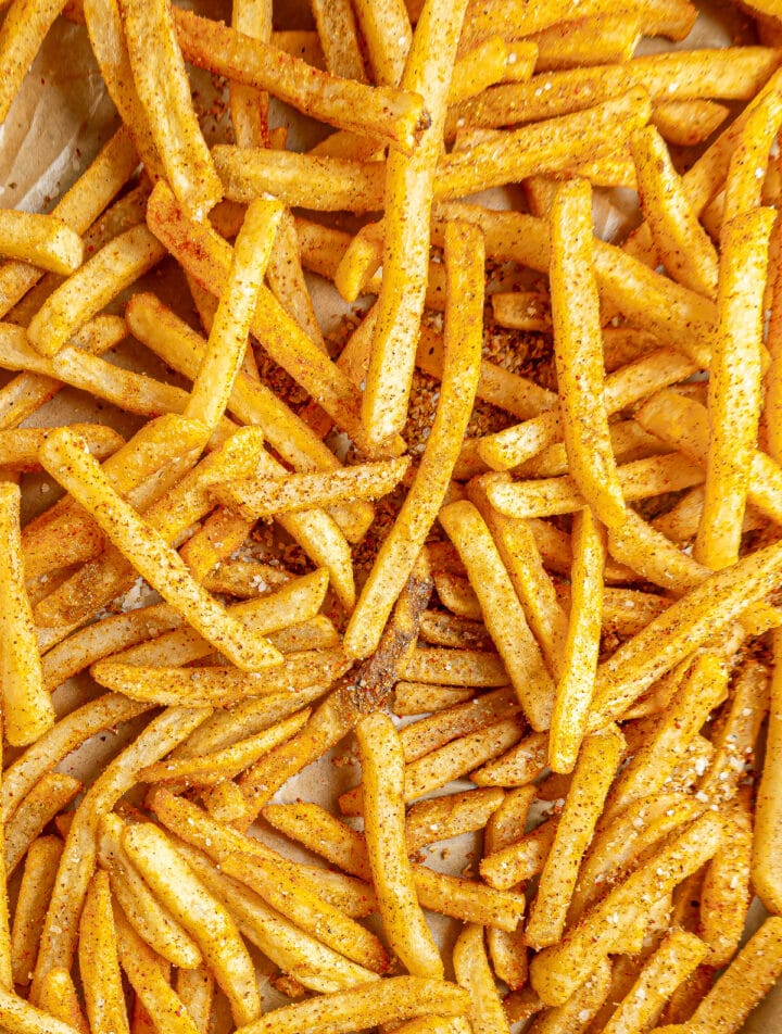 Air Fryer Chaat Masala Fries – The Sassy Foodie