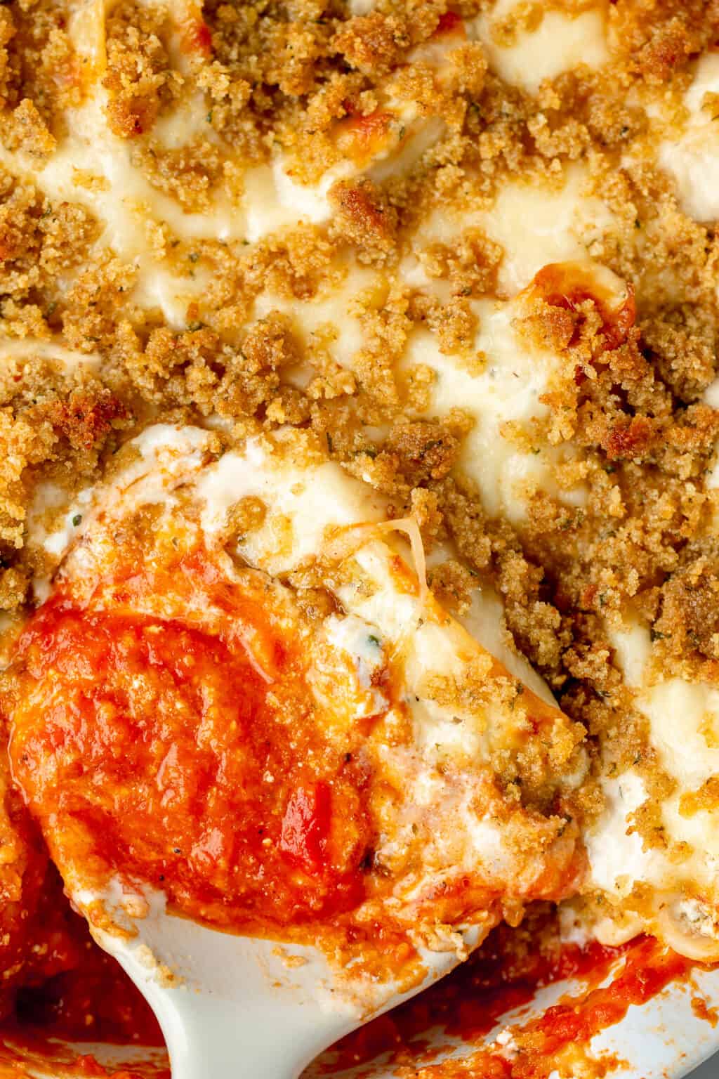 Giant Cheese Stuffed Shells {Olive Garden Copycat} – The Sassy Foodie