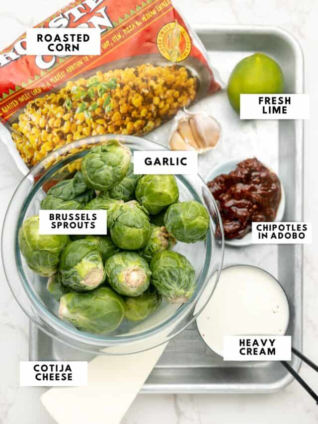 Mexican Chipotle Brussel Sprouts – The Sassy Foodie