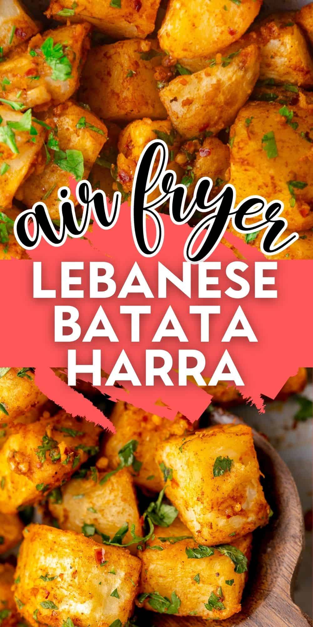 Air Fryer Batata Harra (Spicy Lebanese Potatoes) – The Sassy Foodie