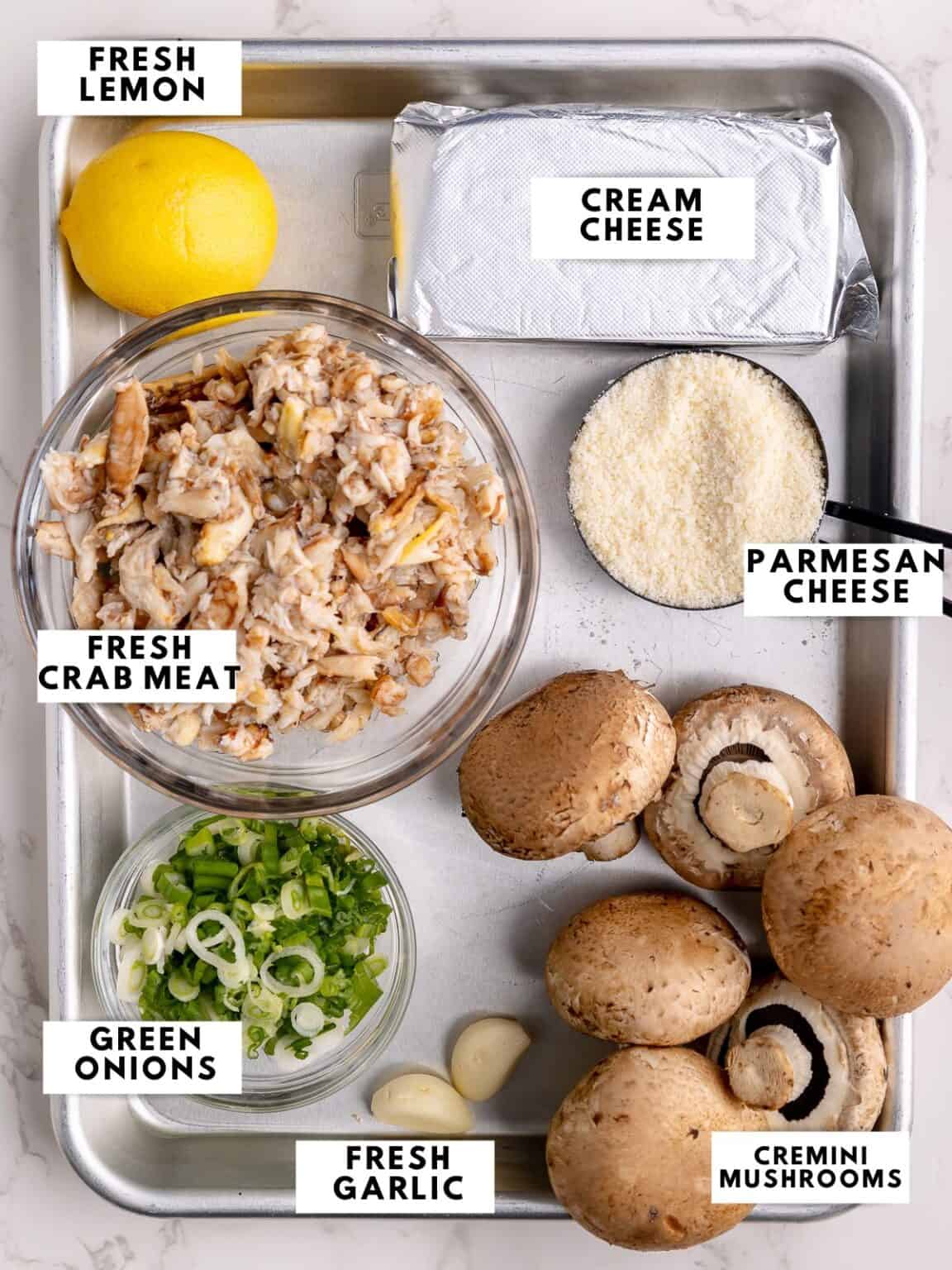 Stuffed Mushrooms Neptune (The Keg Copycat Recipe) – The Sassy Foodie