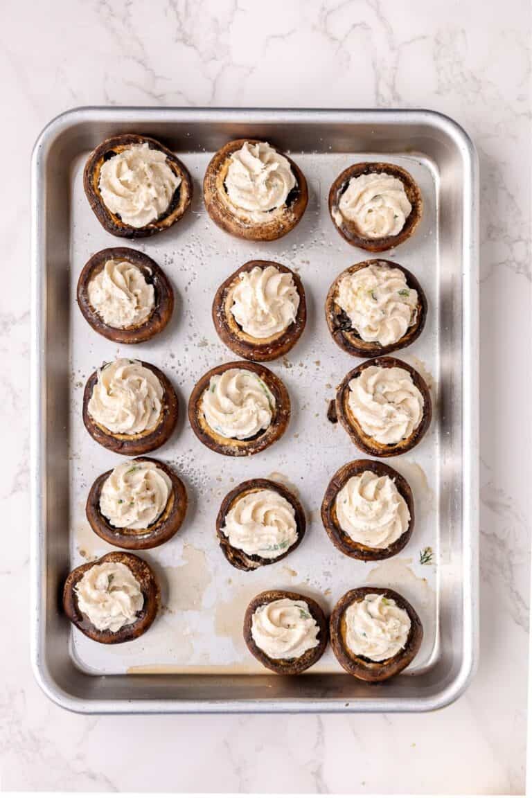 Stuffed Mushrooms Neptune (The Keg Copycat Recipe) – The Sassy Foodie
