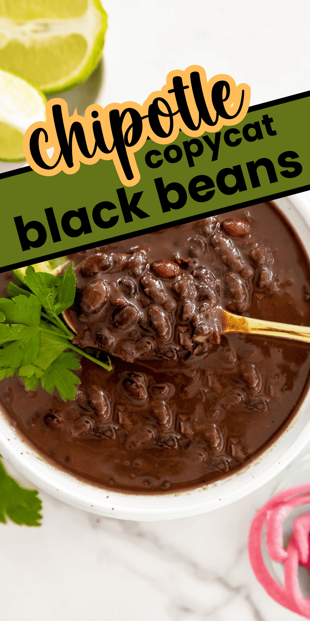 Chipotle Copycat Black Beans (Instant Pot) – The Sassy Foodie