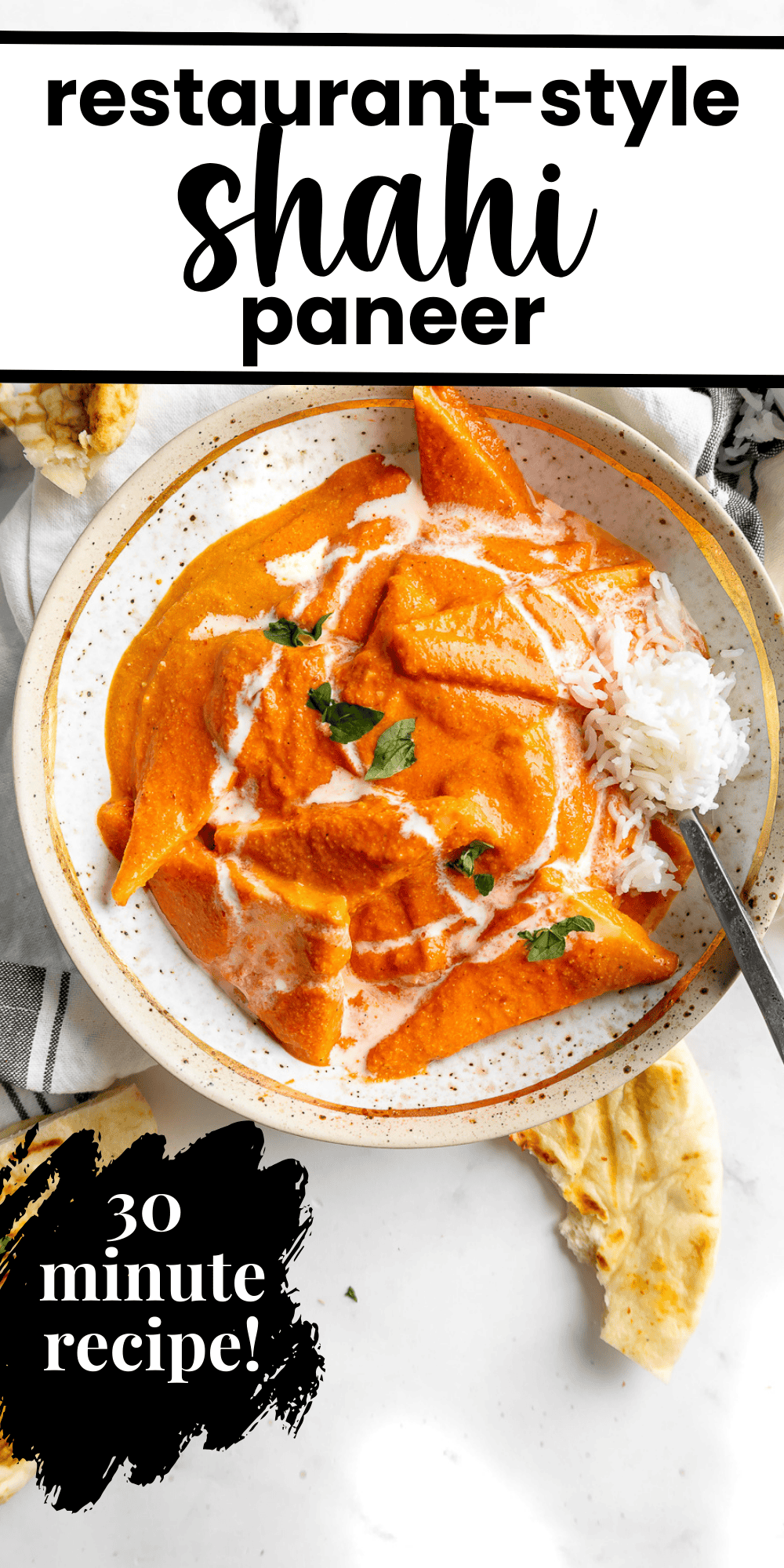 Punjabi Shahi Paneer (Restaurant Style) – The Sassy Foodie