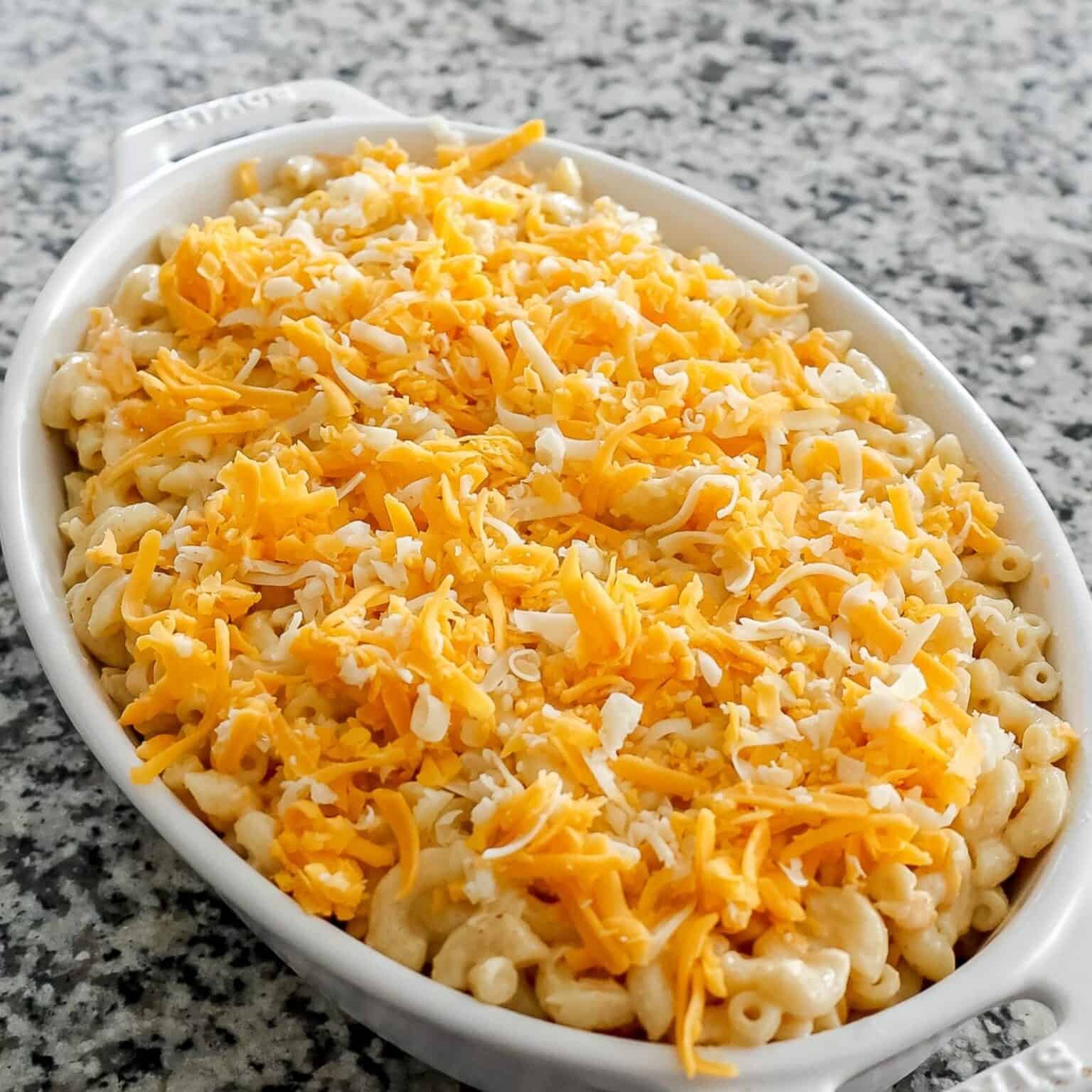 Baked Elbows Mac and Cheese (No Roux!) – The Sassy Foodie