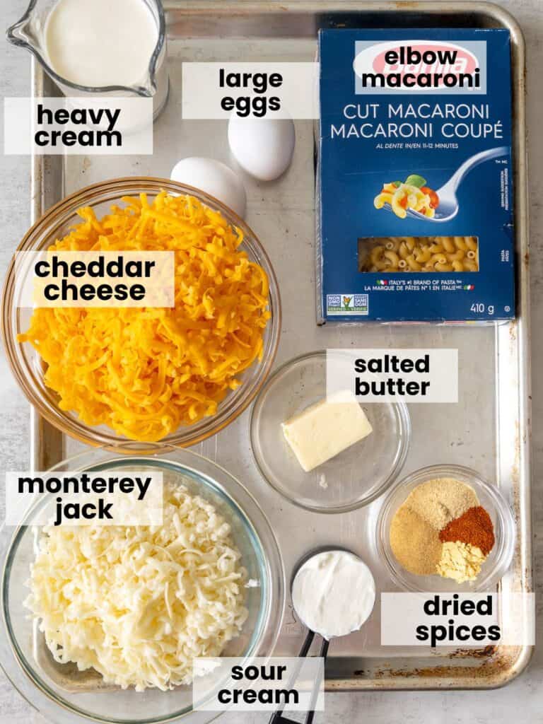 Baked Elbows Mac and Cheese (No Roux!) – The Sassy Foodie